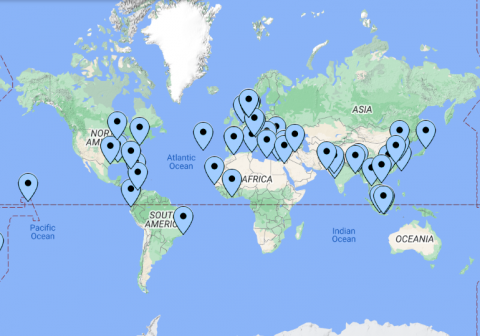 Map of sunken and sinking Cities | POLIS-SEA